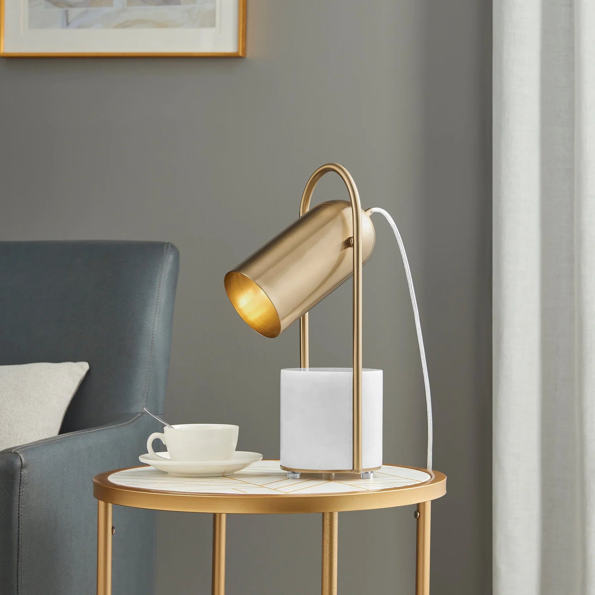 Gold Table Lamp – Stylish Lighting for Every Room – Tagged "["Power ...