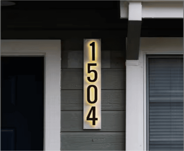 Modern Lights Store | Illuminated LED House Numbers