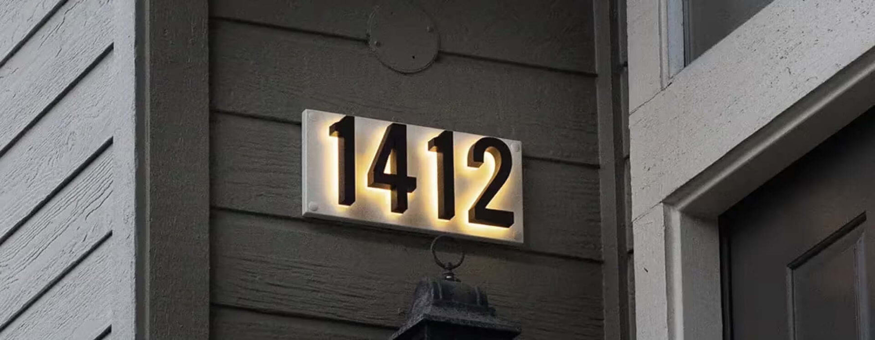 Modern Lights Store | Illuminated LED House Numbers