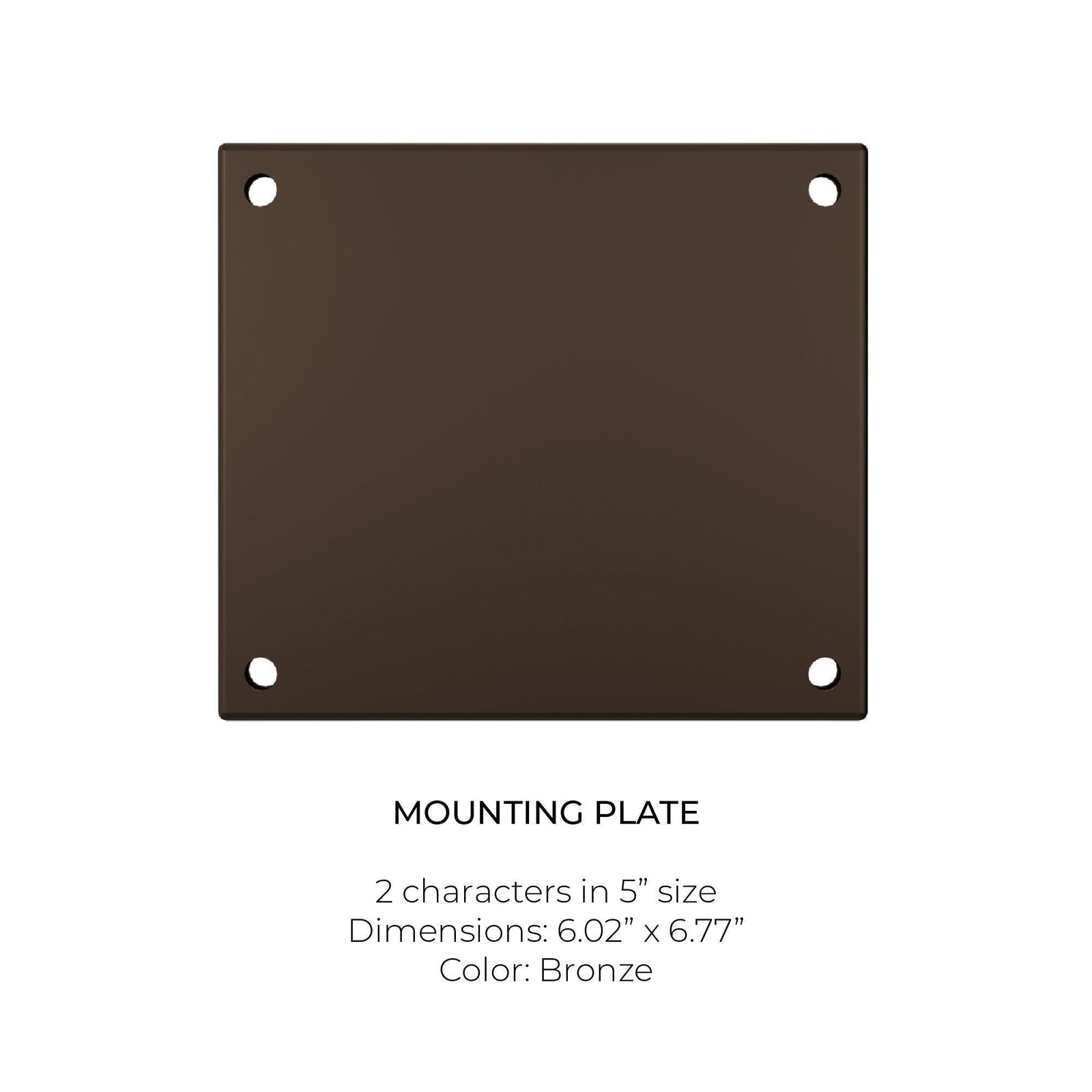 Mounting Plate | Modern Lights Store