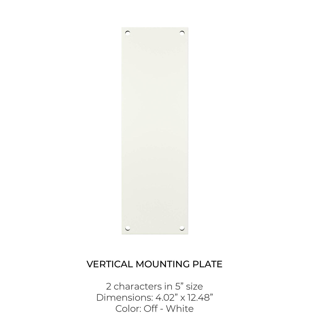 Vertical Mounting Plate | Premium Material | Modern Lights Store